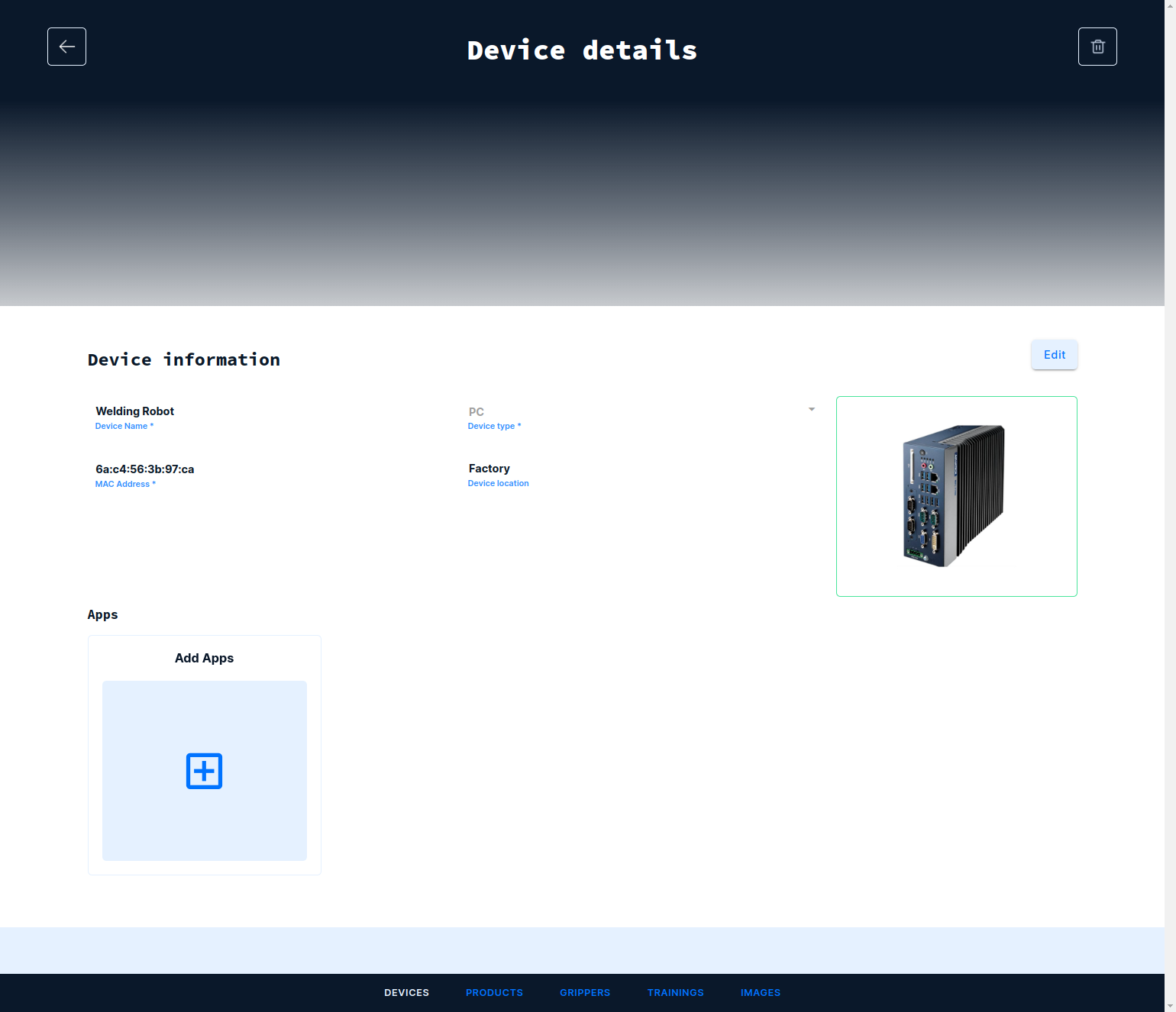 Mech-Mind | Vathos Vision API