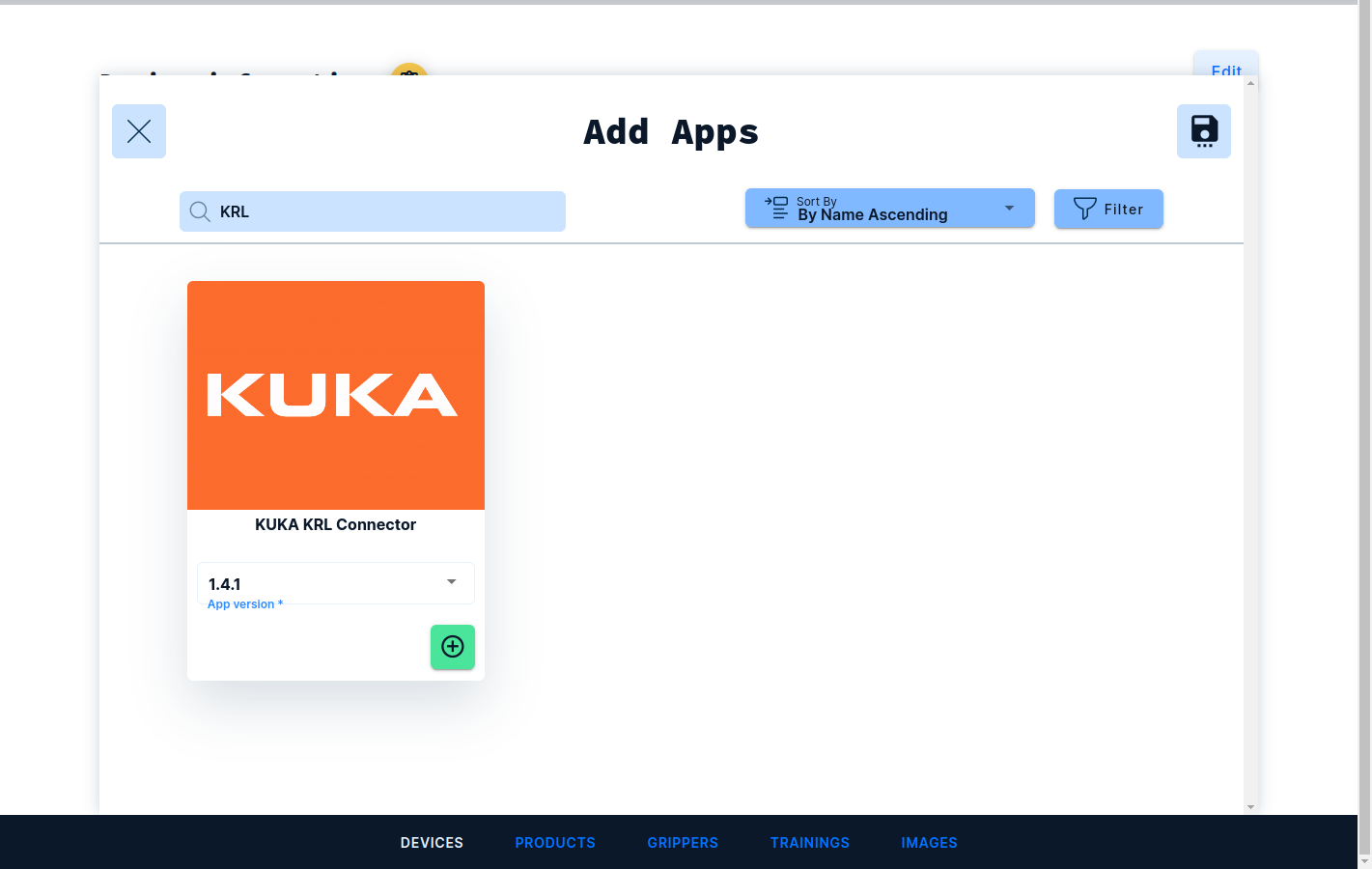 KUKA KRC | Vathos Vision API