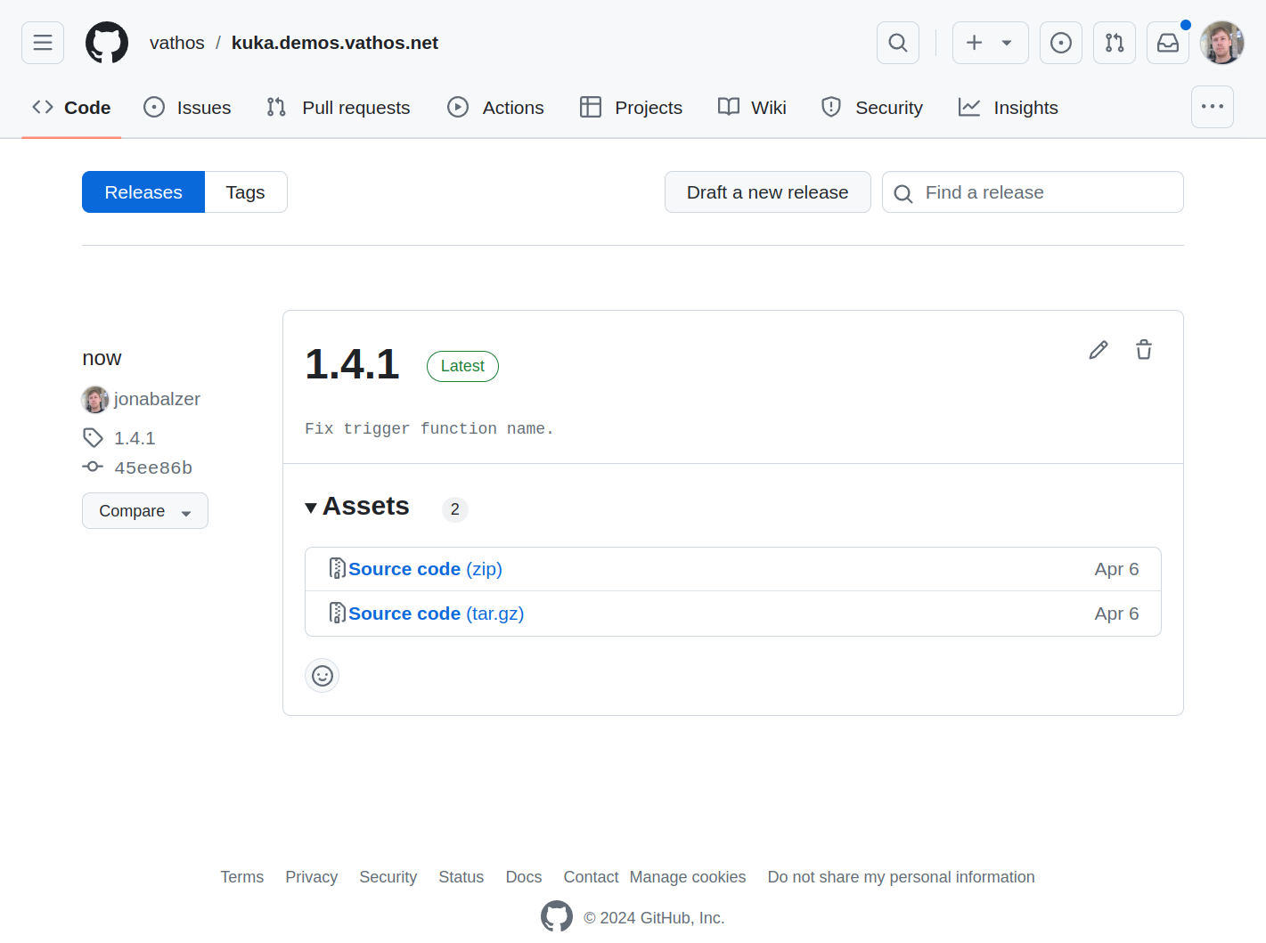KUKA KRC | Vathos Vision API